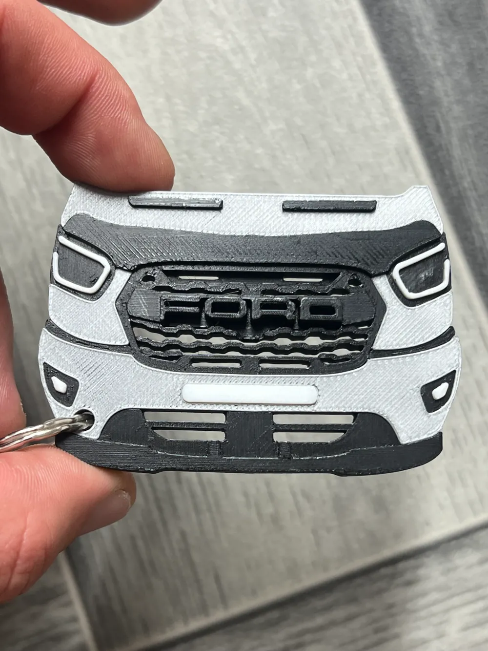 Ford Transit van 2022 limited 350 L3 H3 keychain by Lux99 - MakerWorld