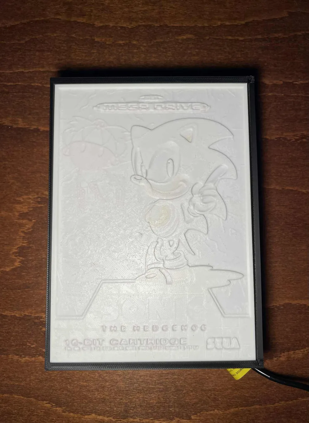 sonic colour lithophane - Free 3D Print Model - MakerWorld