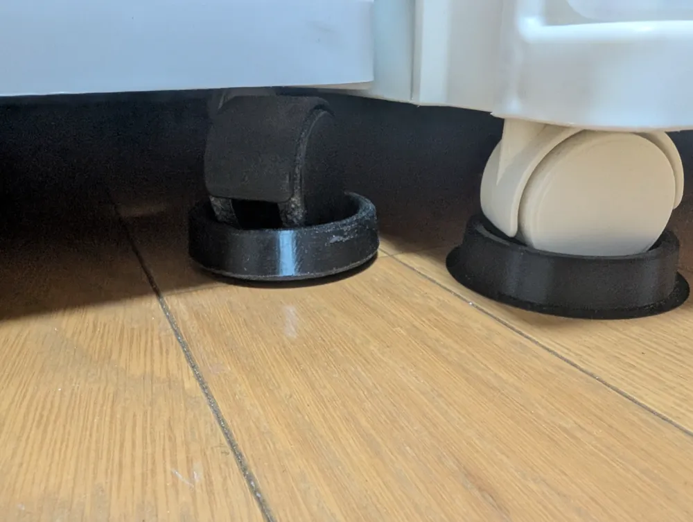 Caster wheel stopper by sanlike - MakerWorld