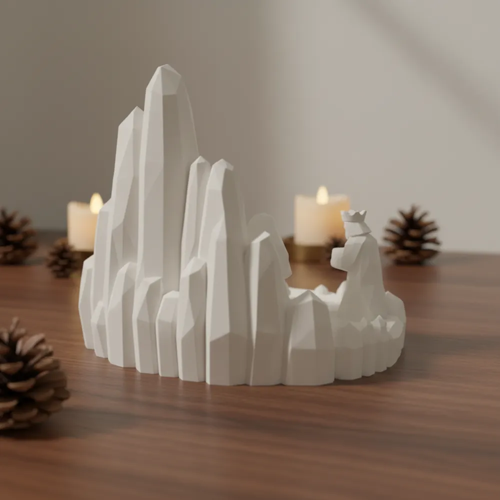 Stylized Nativity Scene - Free 3D Print Model - MakerWorld
