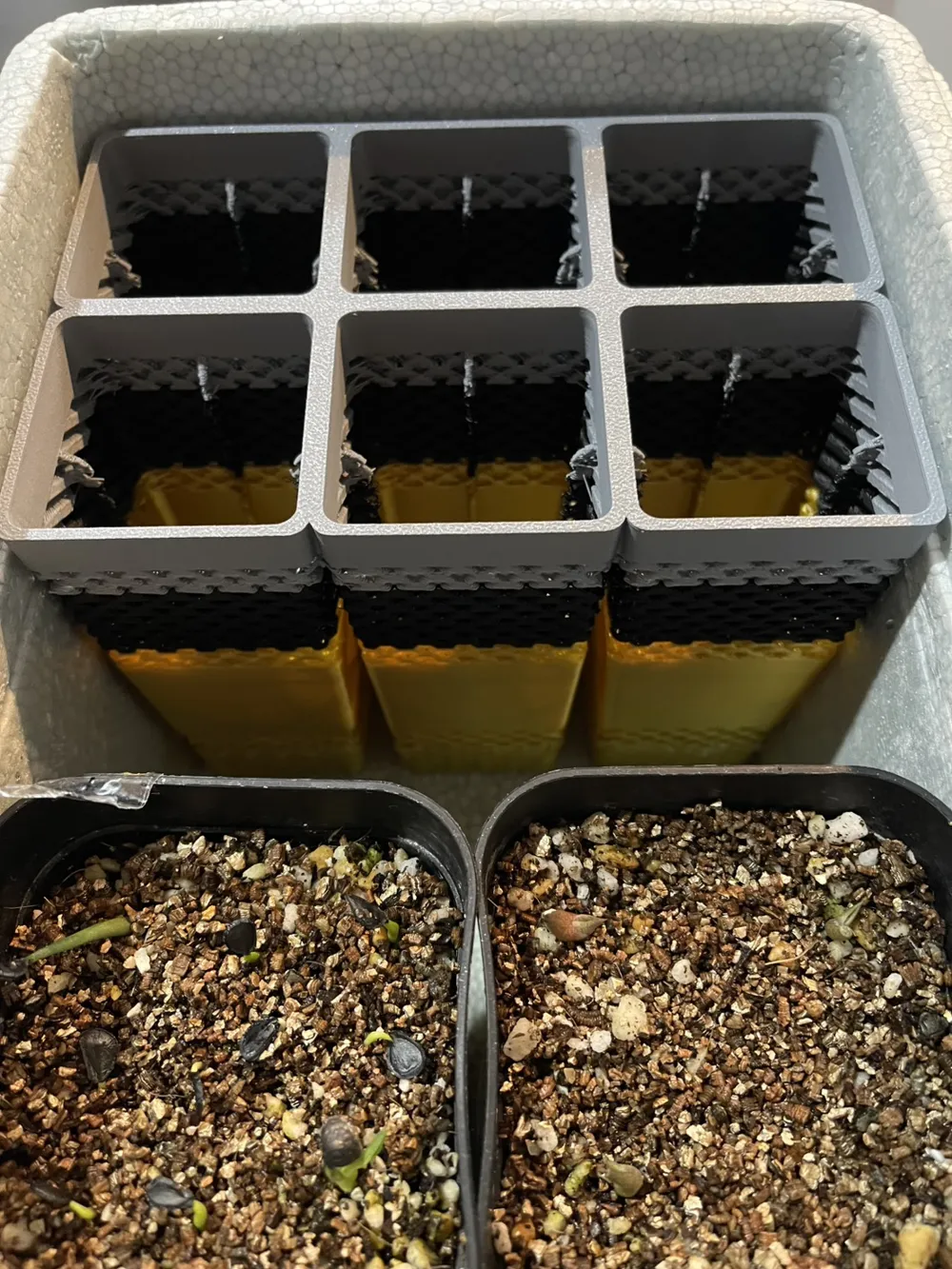 Plant growing pot for agave, etc. *Don't forget to print the separate ...