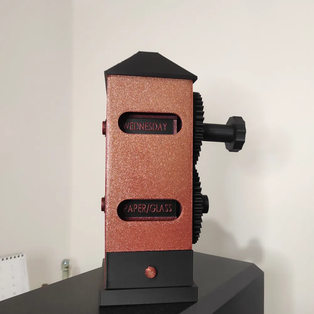Rotary weekly organizer by hoytdefiant - MakerWorld