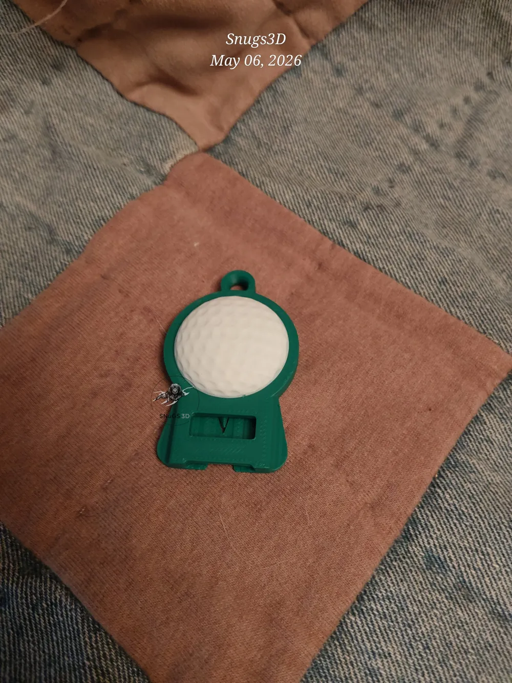 Golfball drink tab puller/opener - Free 3D Print Model - MakerWorld