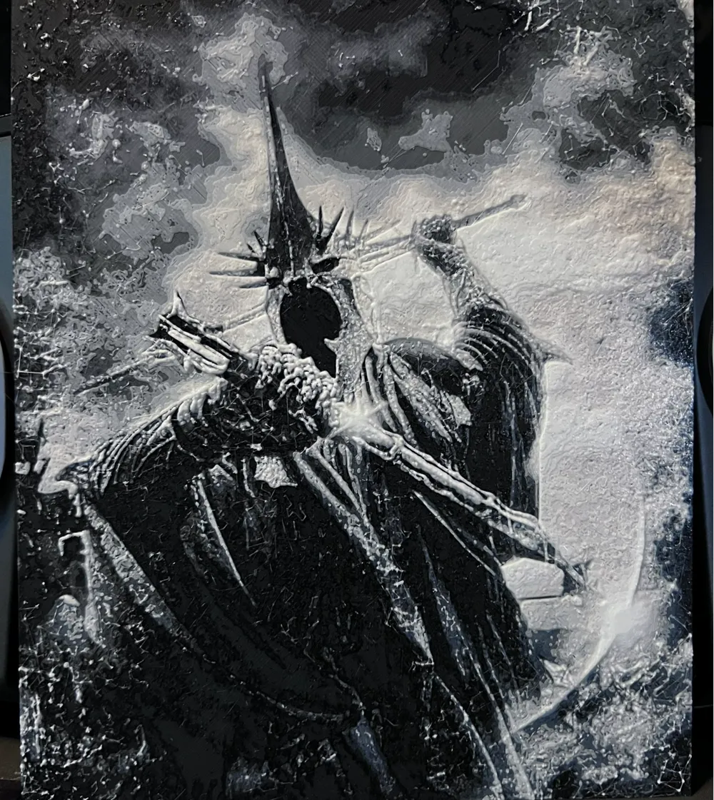 Nazgul witch king(lord of the rings) hueforge by Mysstra hueforge 3Dart ...