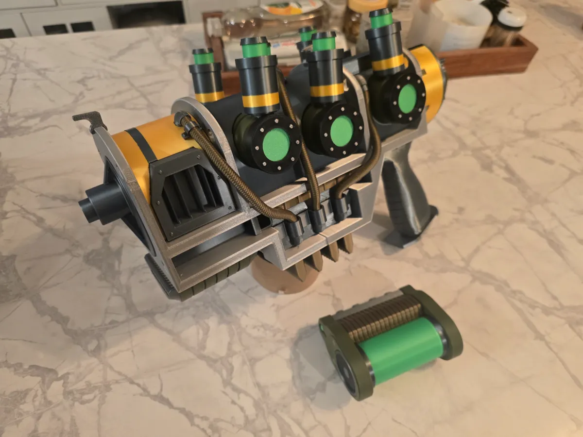 Fallout Plasma Pistol by Jeon MakerWorld: Download Free 3D Models