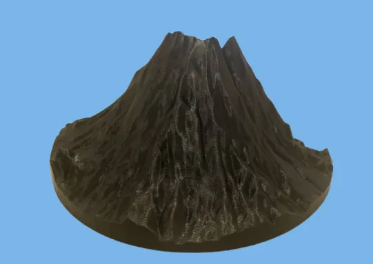 Labeled volcano model (NO AMS) (MINIMAL ASSEMBLY!) by Finnylicense233 ...