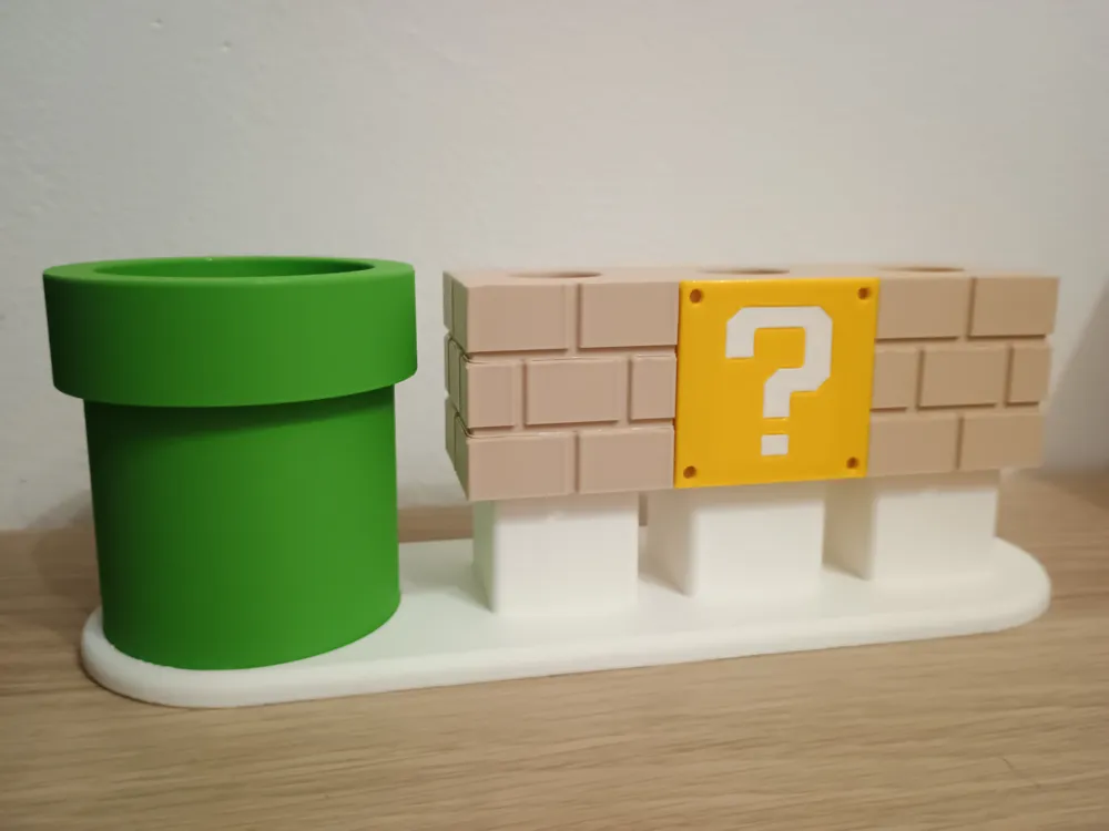 SUPER MARIO - toothpaste stand by H.ness MakerWorld: Download Free 3D ...