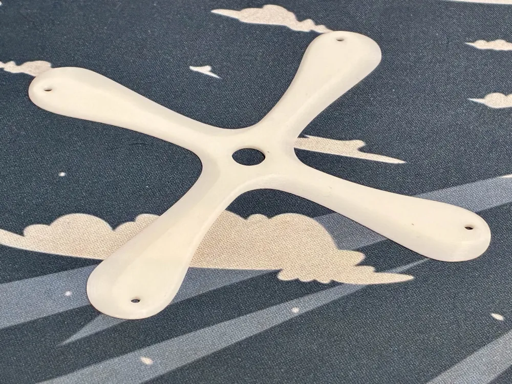 Mini Outdoor Boomerang - fits on A1 mini - Free 3D Print Model - MakerWorld