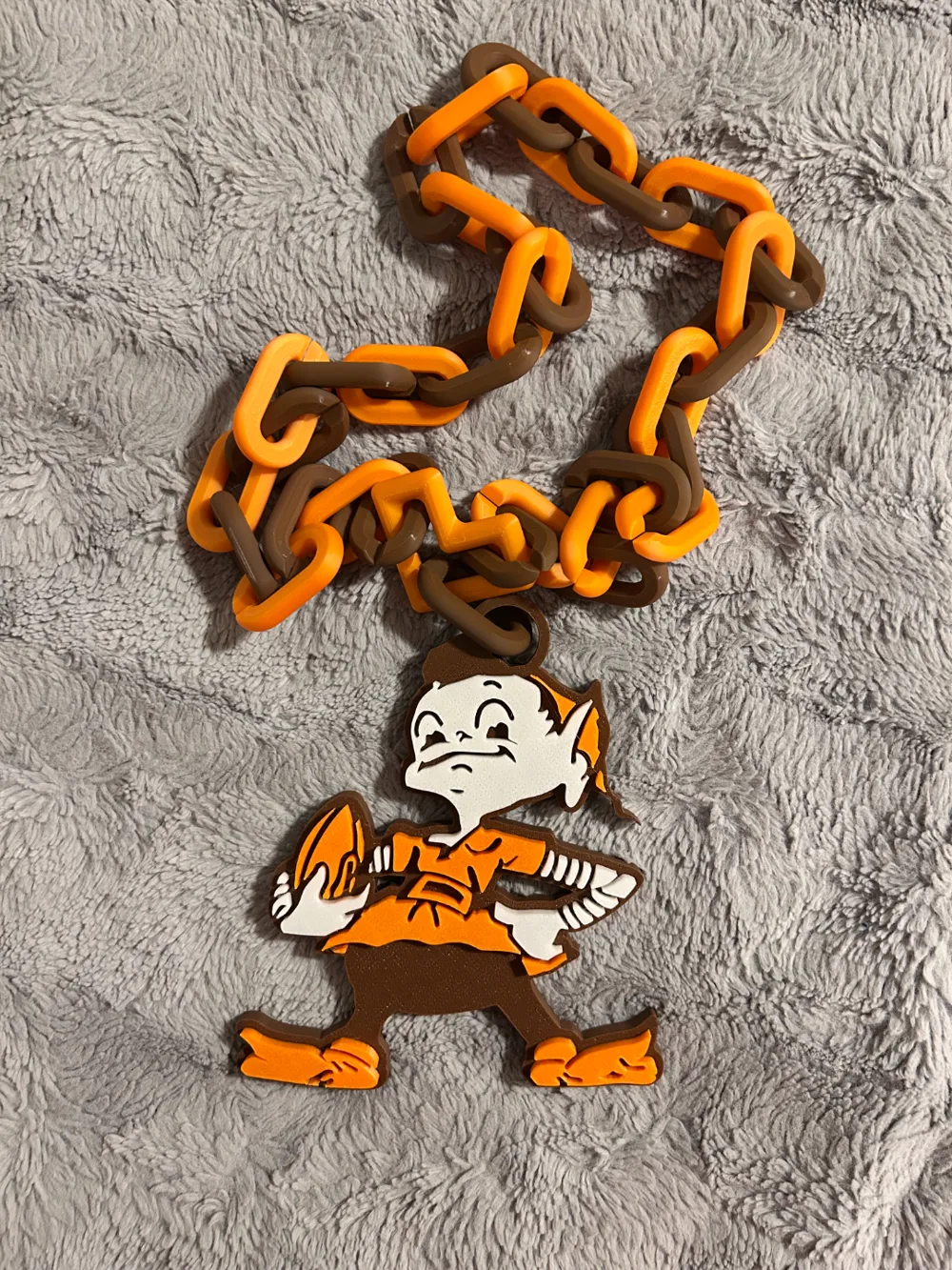 Cleveland Browns Throwback - Fan Chain by K3DPrint - MakerWorld