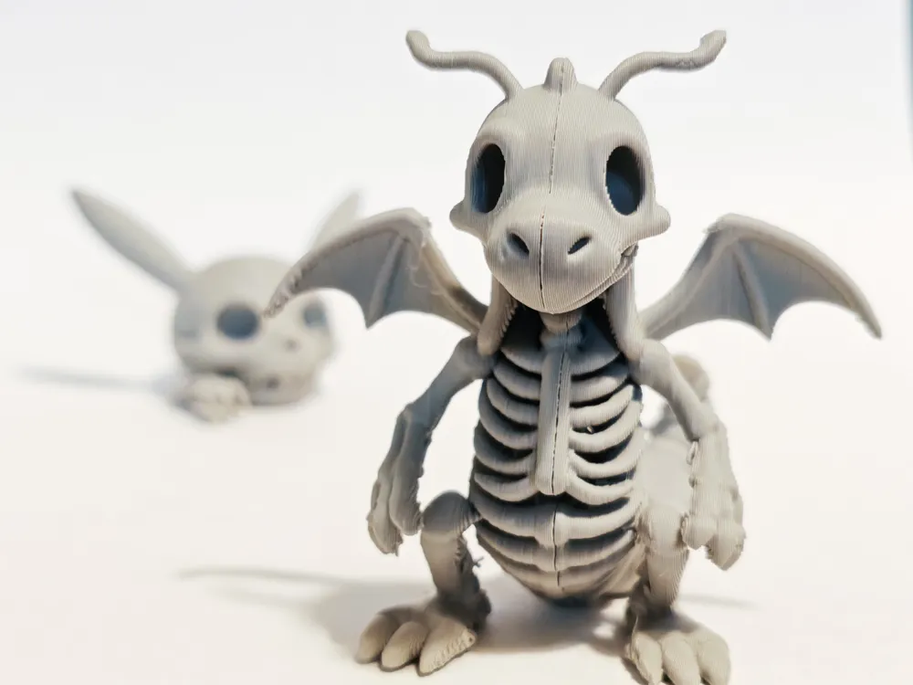Dragonite Pokémon Skeleton – Fossil Edition - Free 3D Print Model ...