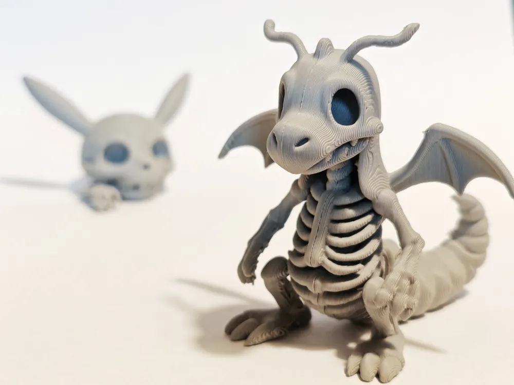 Dragonite Pokémon Skeleton – Fossil Edition - Free 3D Print Model ...