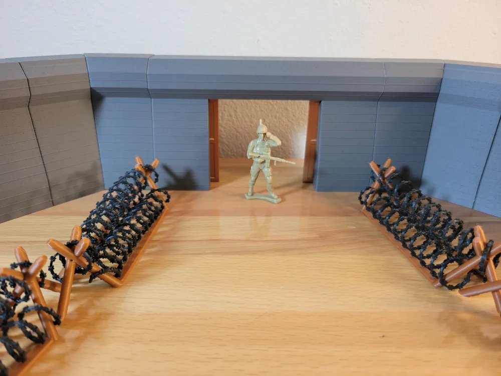 Army Men Sea Wall (Door) by Sgt. Hawk MakerWorld: Download Free 3D Models