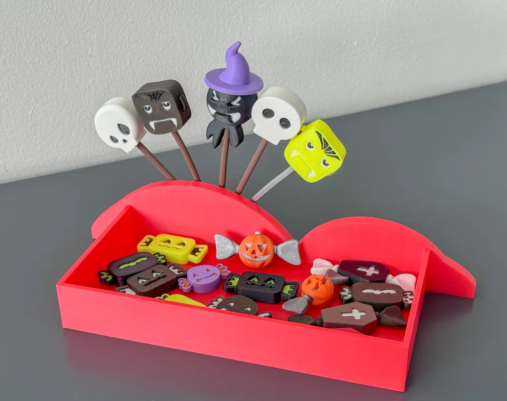 Halloween Candies - Free 3D Print Model - MakerWorld