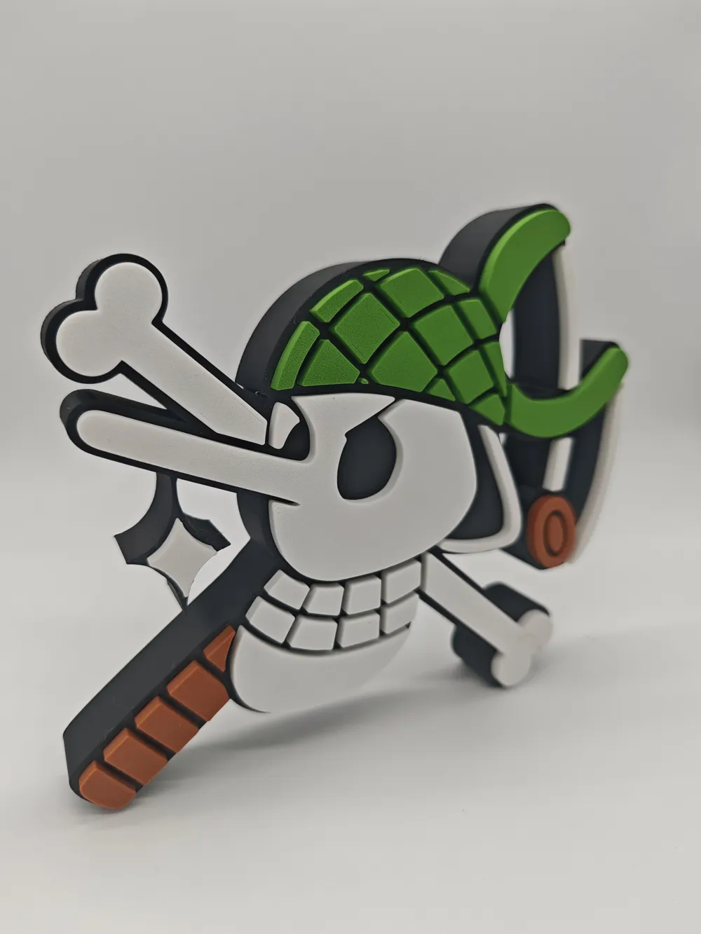 One Piece Ussop Skull Jolly Roger (NO AMS/AMS) - Free 3D Print Model ...