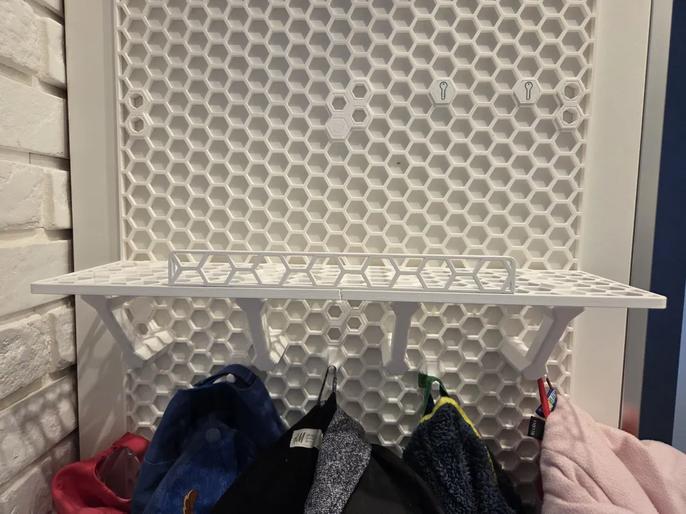 HSW Shelf – Long Version 2x12x Framed - Free 3D Print Model - MakerWorld