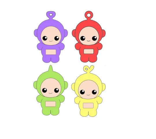 Teletubbies cookie cutter and stamp by NovaJay 3D MakerWorld: Download ...