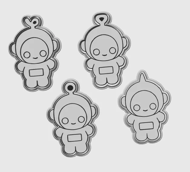 Teletubbies cookie cutter and stamp by NovaJay 3D MakerWorld: Download ...