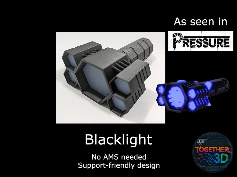 Blacklight from Pressure (Roblox) - Free 3D Print Model - MakerWorld