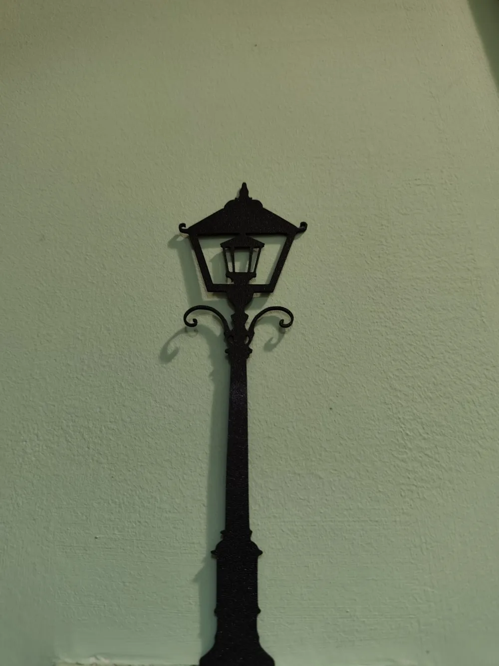 street lamp 2d art - Free 3D Print Model - MakerWorld