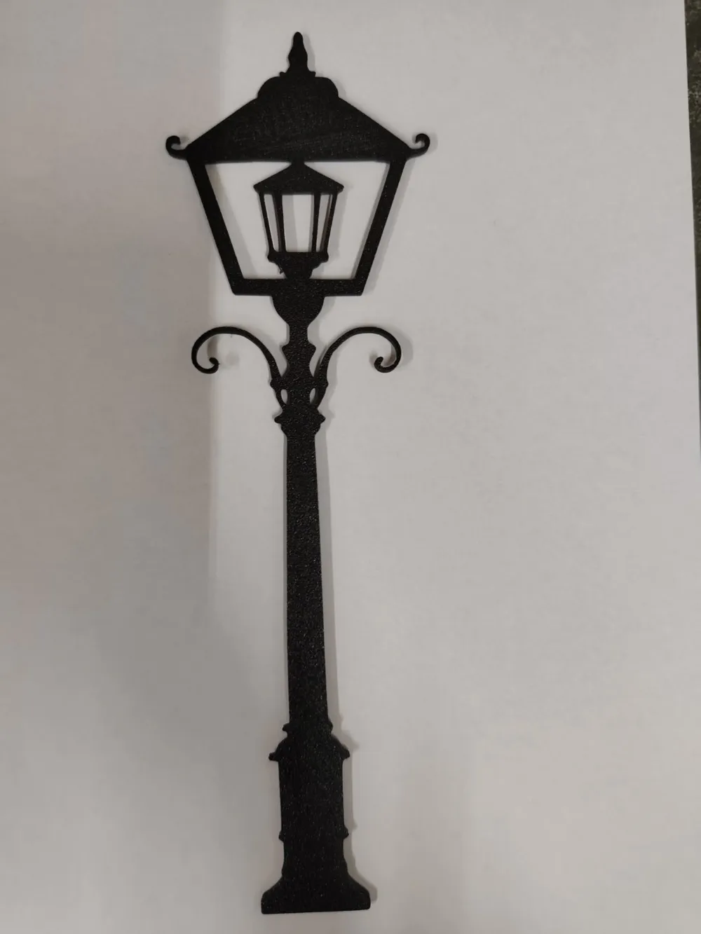 street lamp 2d art - Free 3D Print Model - MakerWorld