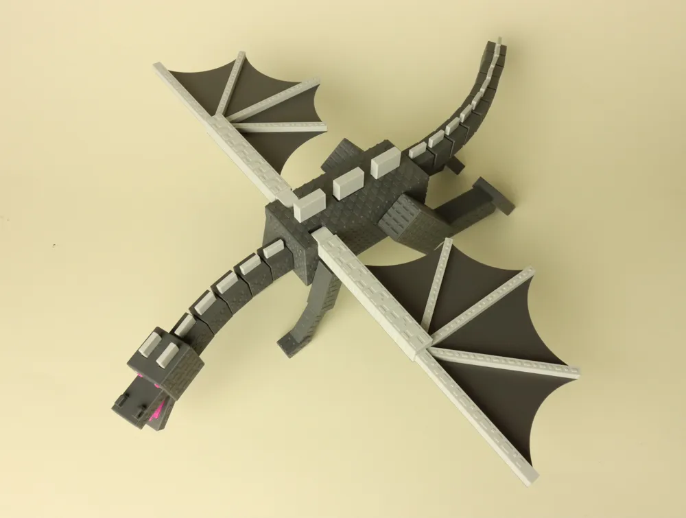Minecraft Ender Dragon - Free 3D Print Model - MakerWorld