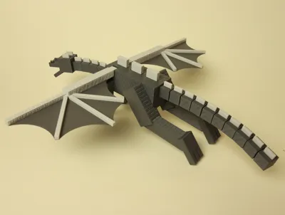 Minecraft Ender Dragon by printchallenge MakerWorld: Download Free 3D ...