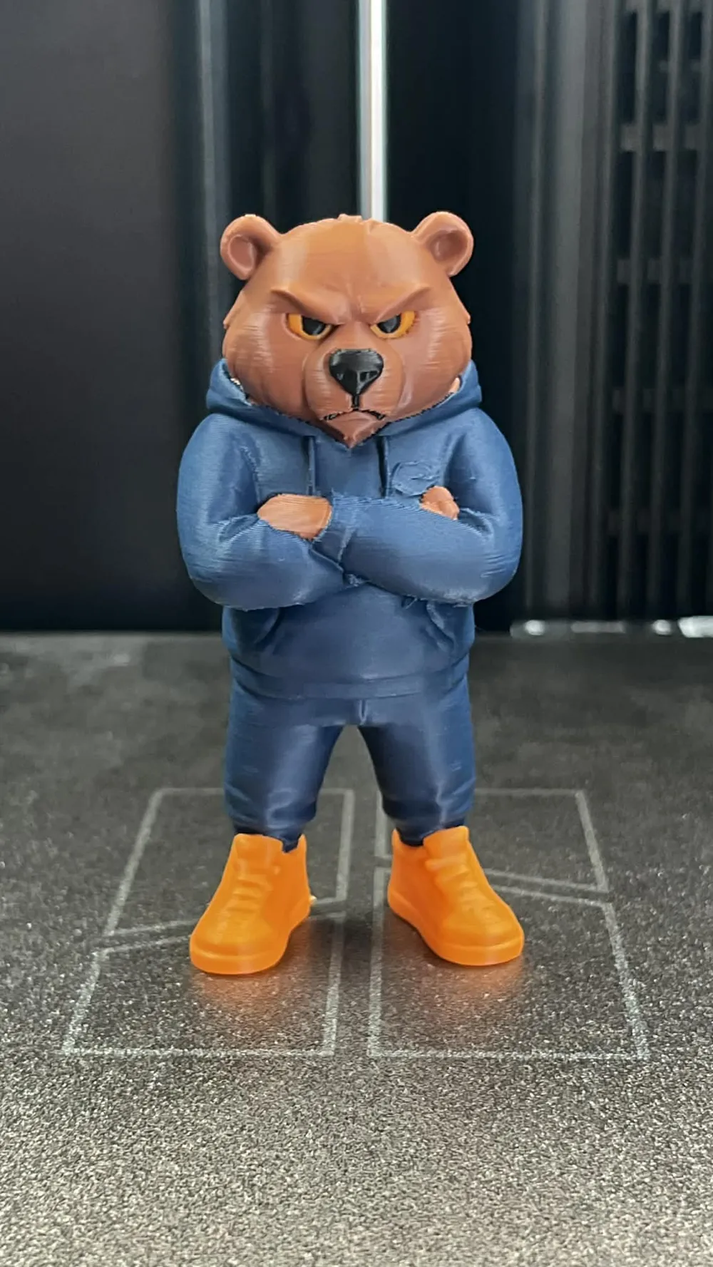 Urban Bear - Free 3D Print Model - MakerWorld