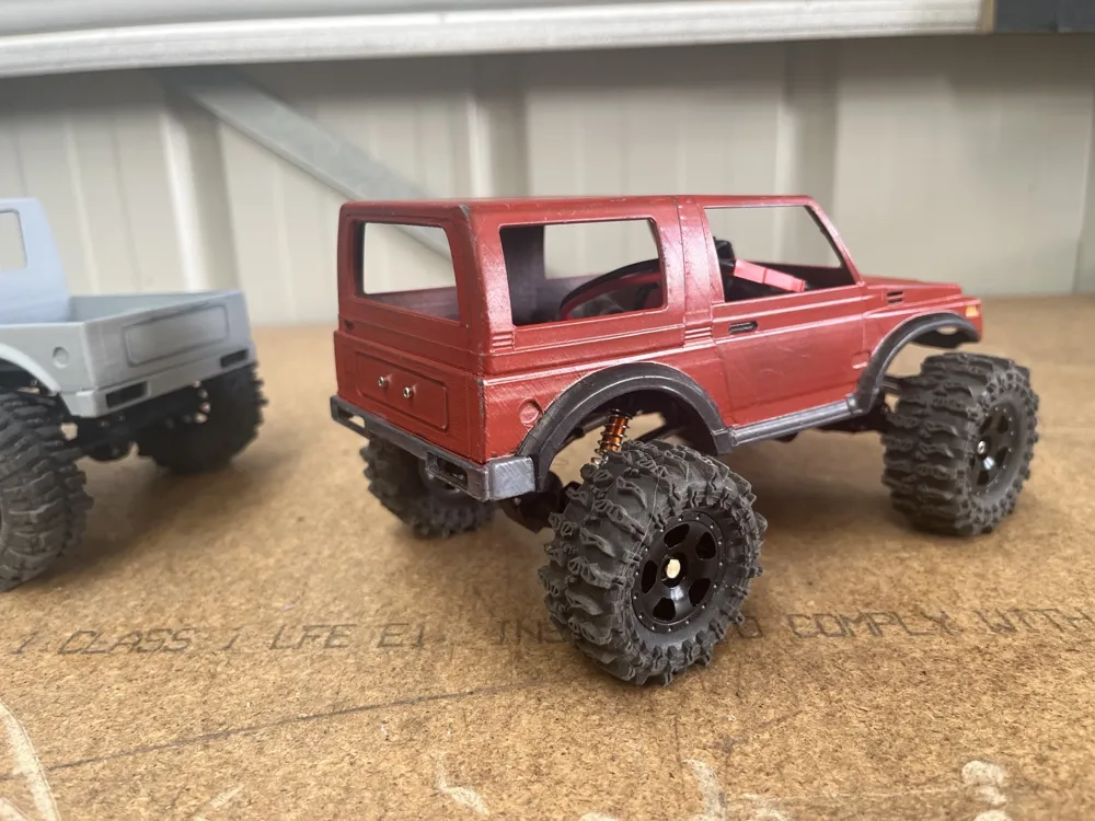 SCX24 SWB Suzuki Samurai - Free 3D Print Model - MakerWorld