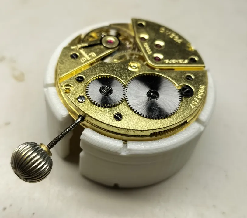 Omega 38.5LT1 160 Pocket Watch Movement Holder by Vortex1942 - MakerWorld