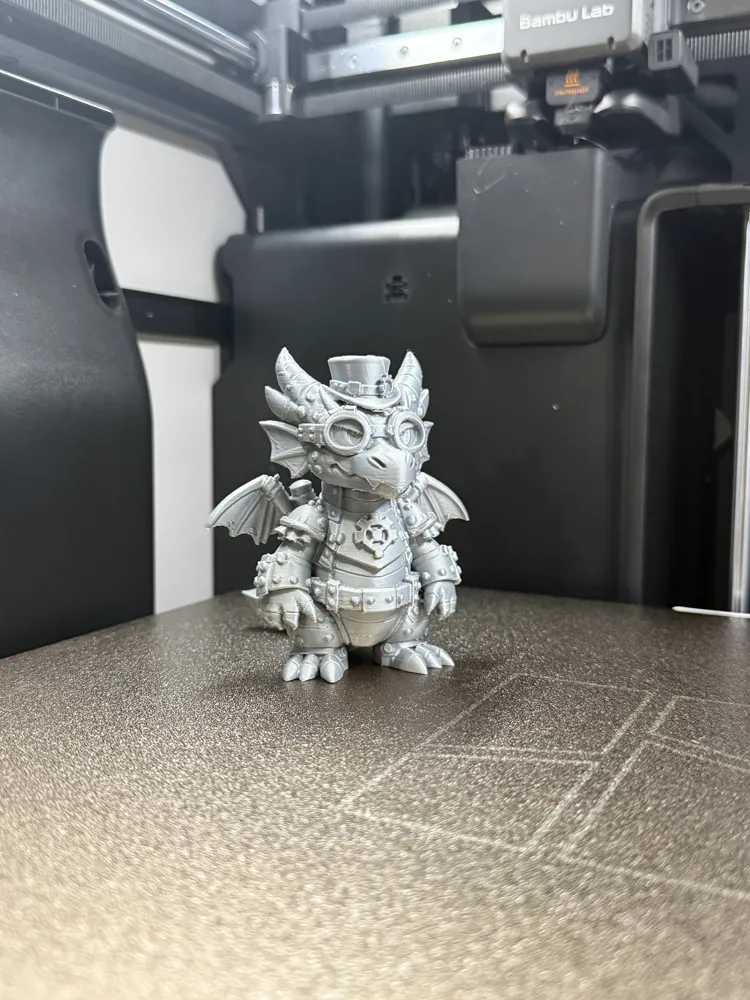 Steampunk Dragon - Free 3D Print Model - MakerWorld