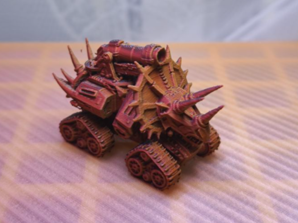 Ceratopsian Mobile Turret by 问风 MakerWorld: Download Free 3D Models