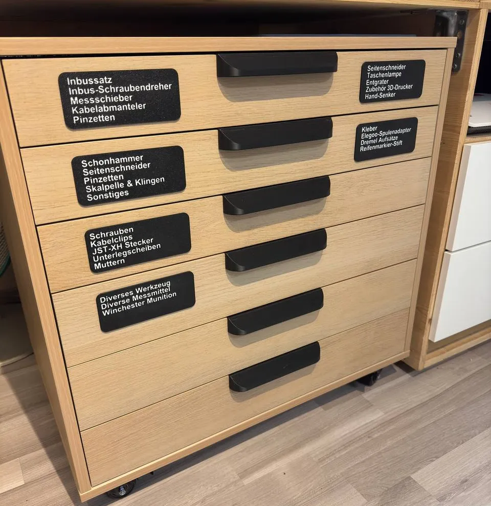 Customizable IKEA Alex Labels with Allignment Tool by ShepherdSena ...