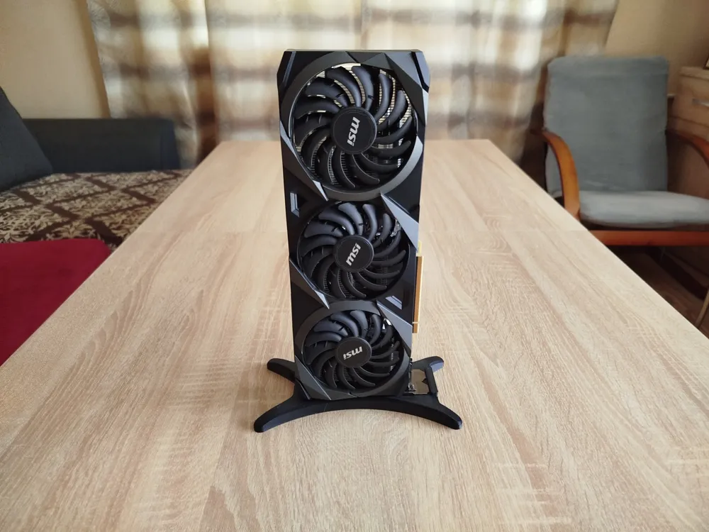 Vertical graphics card display stand - Free 3D Print Model - MakerWorld