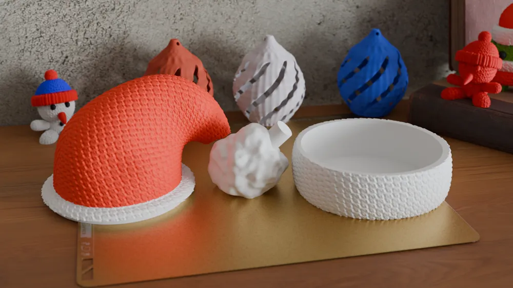 Santa Claus Hat Box by Dodo7o7 MakerWorld: Download Free 3D Models