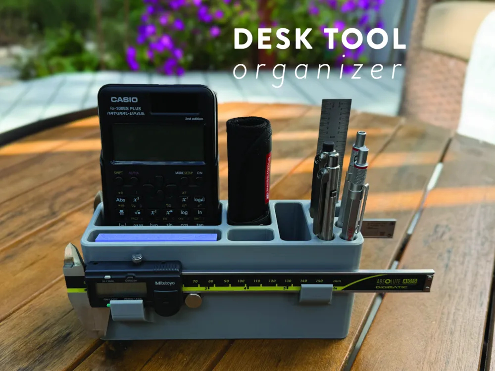 Desk Tool Organizer - Free 3D Print Model - MakerWorld