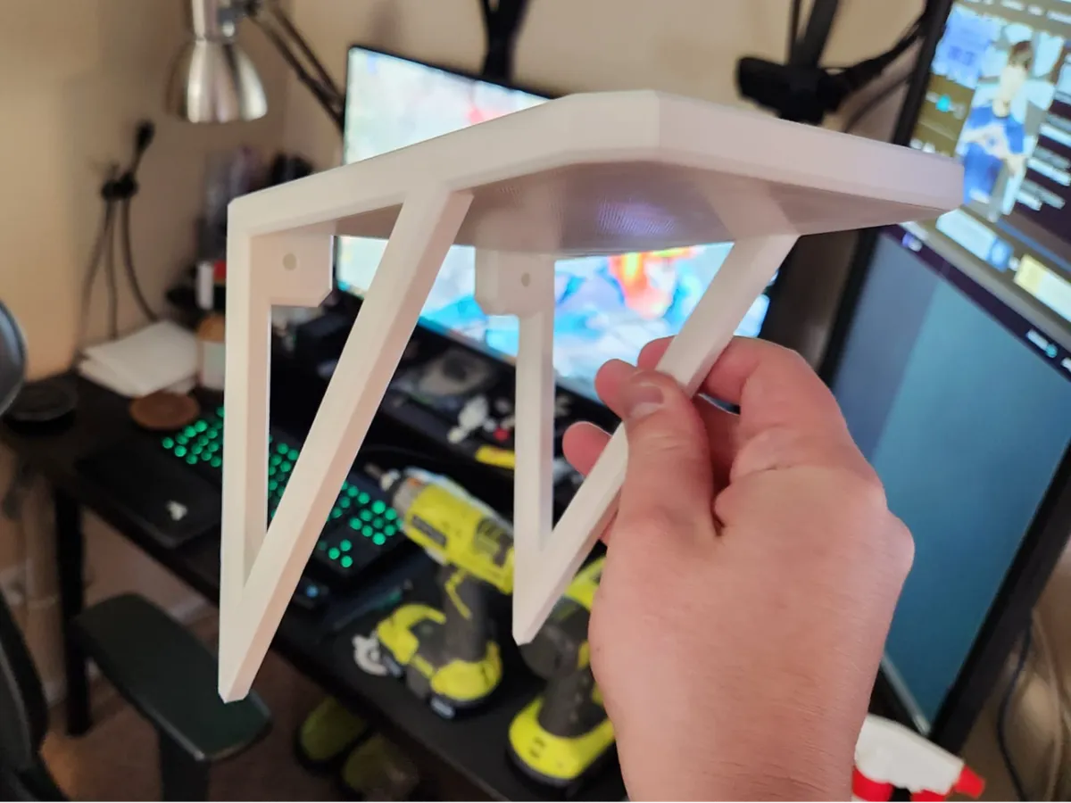 Shelf for Router, Modem or small object wall mount by TragSifarin ...