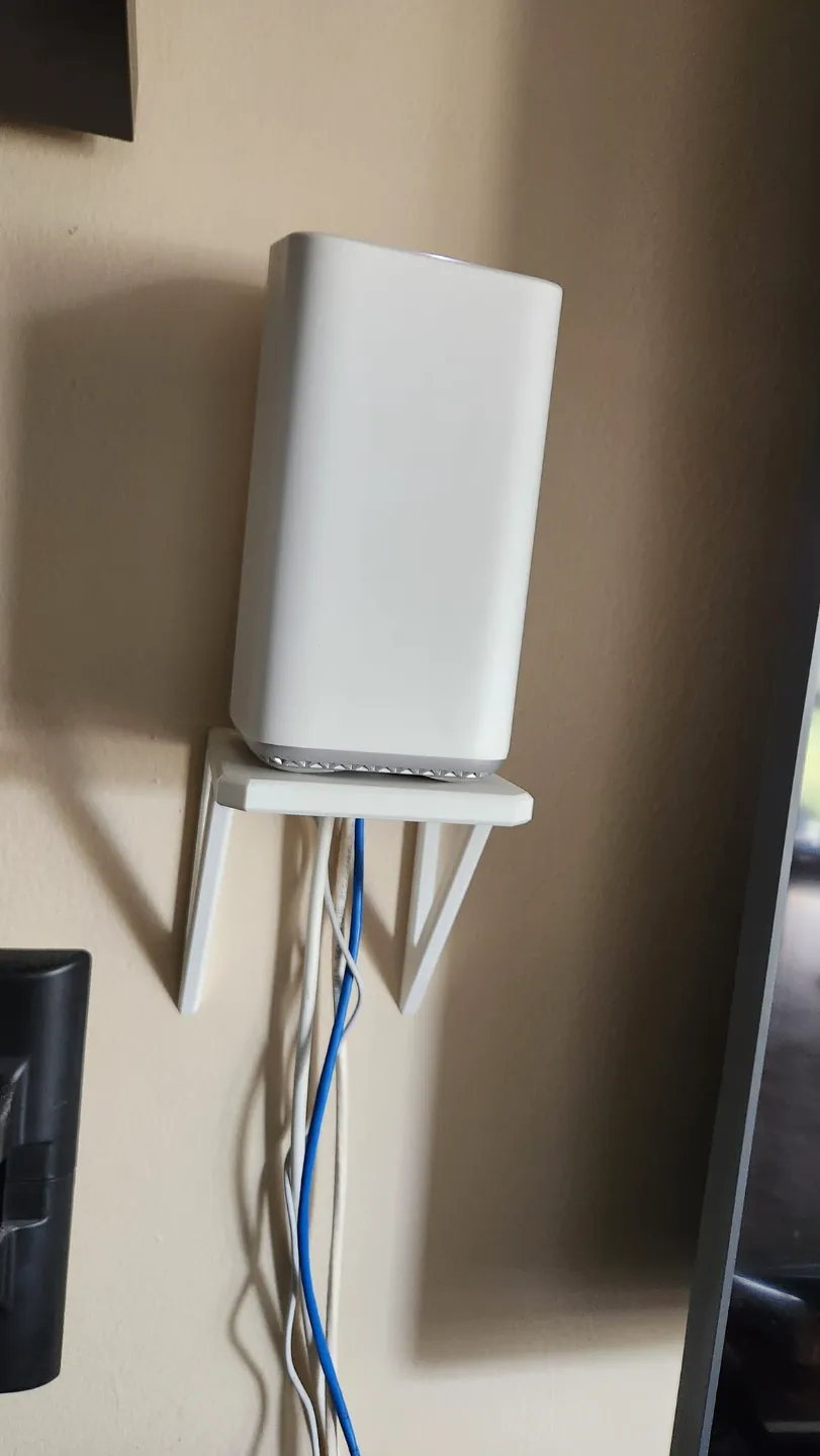 Shelf for Router, Modem or small object wall mount by TragSifarin ...