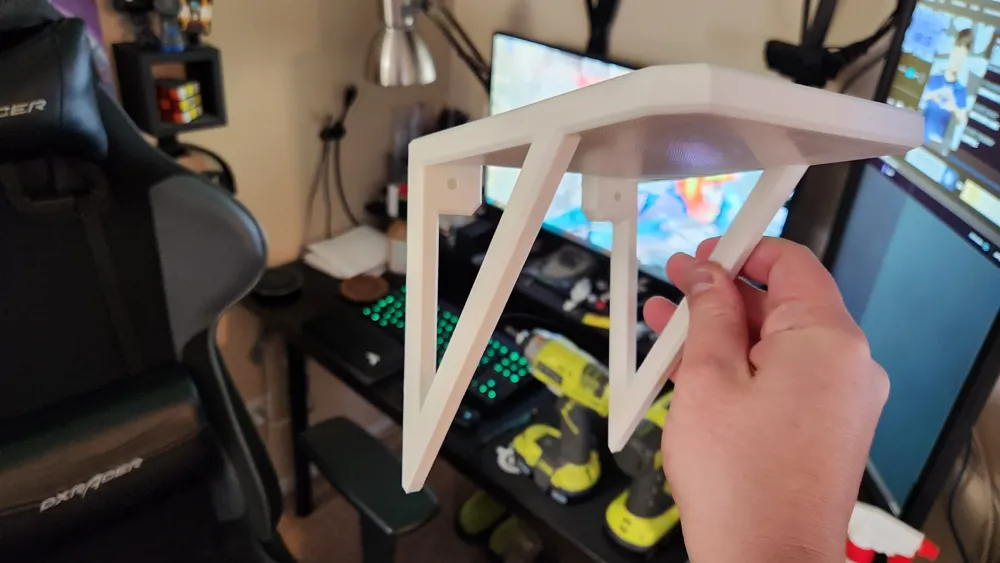 Shelf for Router, Modem or small object wall mount by TragSifarin ...