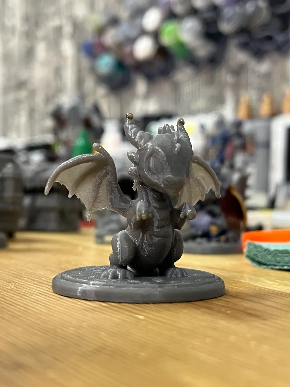 DnD Baby Dragon 2 Fantasy RPG Miniature by Redsing_ART - MakerWorld