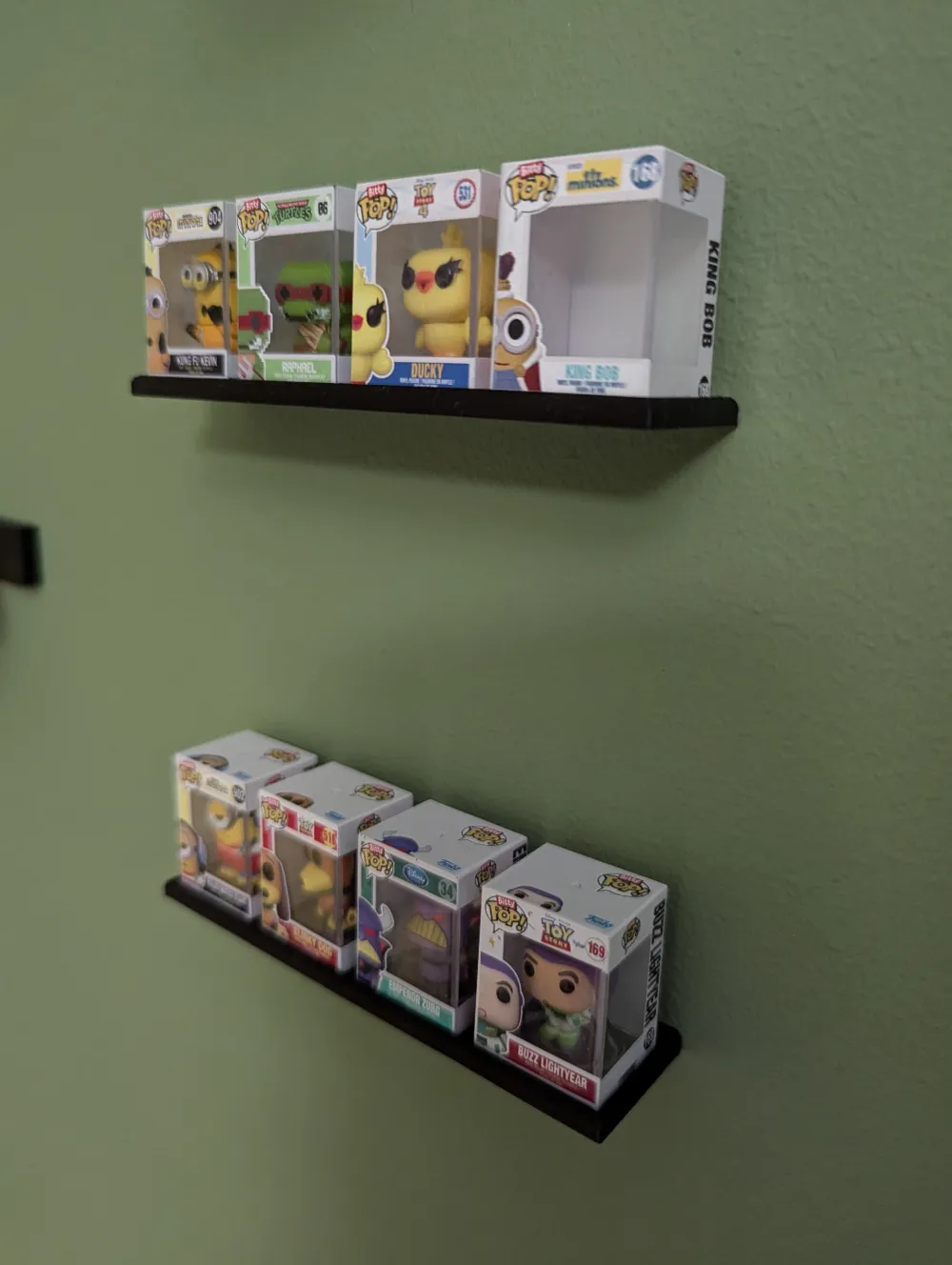 Bitty Pop Minimalist Wall Display by DelPrints - MakerWorld