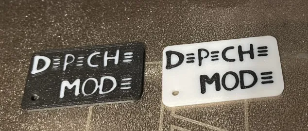Depeche Mode Keychain by Andulka MakerWorld: Download Free 3D Models