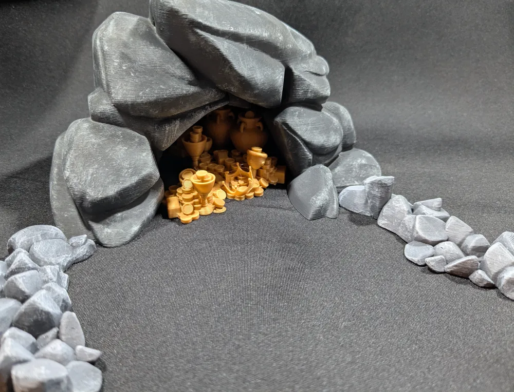 Piles of treasure - DND scatter terrain by Together 3D MakerWorld ...