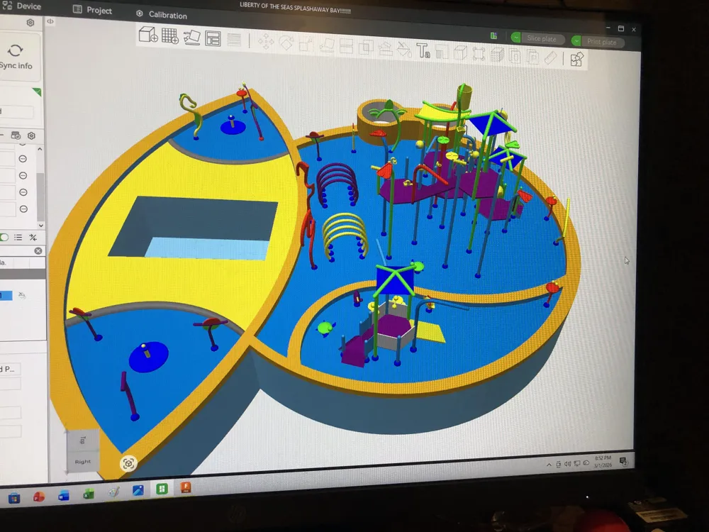 water park model - Free 3D Print Model - MakerWorld