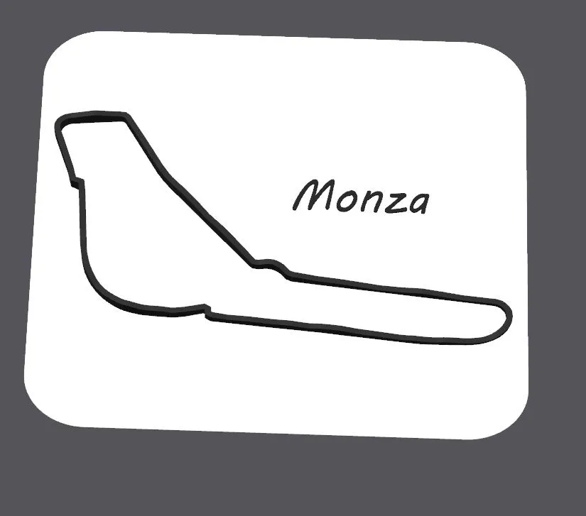 Monza Gpx Track by Michele MM3D - MakerWorld