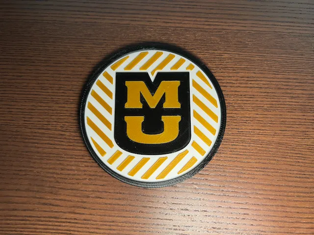 Stacked MU Logo Coaster with Elegant Caddy - Mizzou Tigers Collection ...