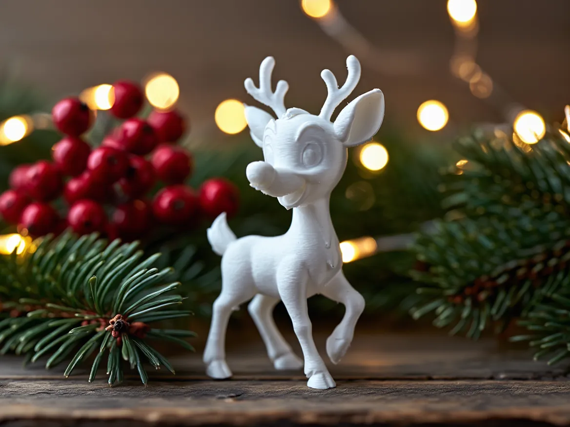 Rodolfo el Reno de Nariz Roja – Figura Navideña por bazter MakerWorld ...