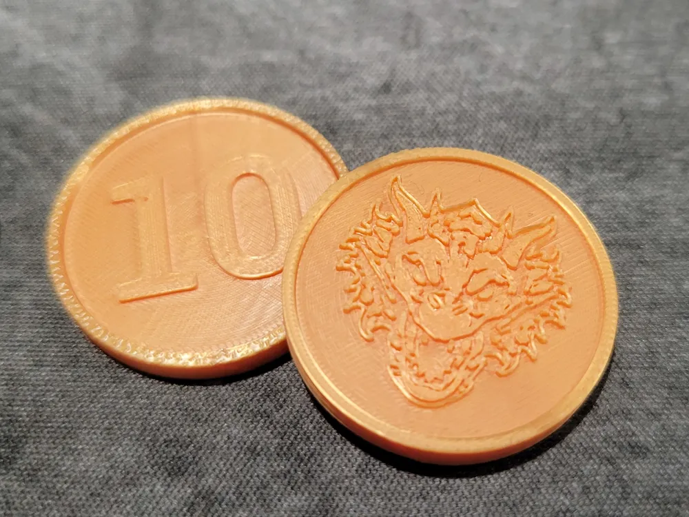 Clank! Coins by n00bish MakerWorld: Download Free 3D Models