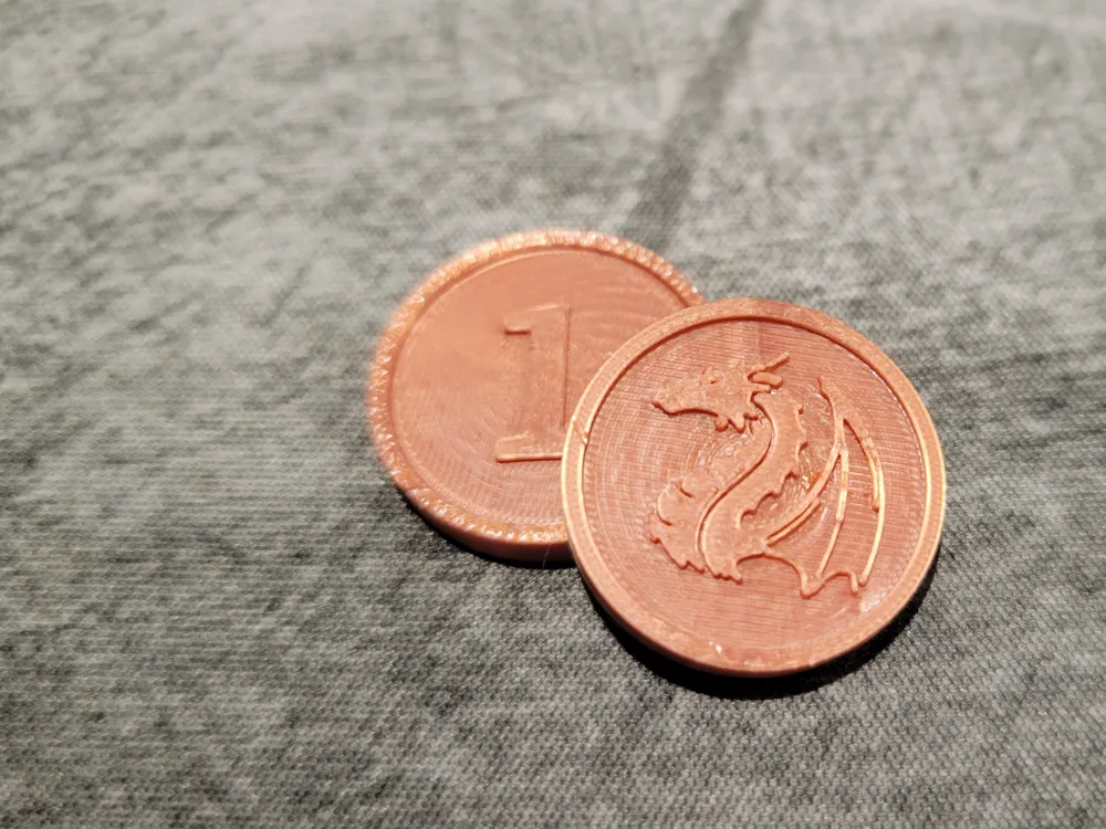 Clank! Coins by n00bish MakerWorld: Download Free 3D Models