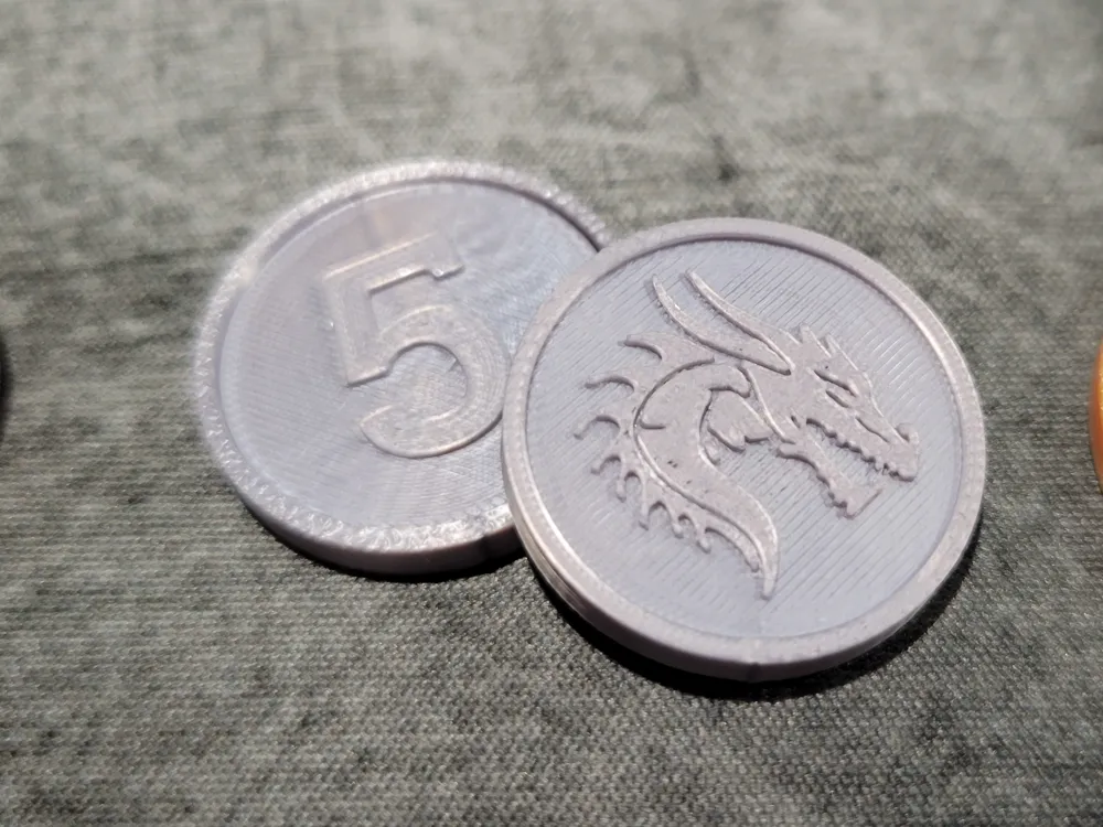 Clank! Coins by n00bish MakerWorld: Download Free 3D Models