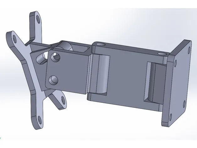 Sim rig button box Vesa Mount & Bracket Remixed by GripFuel - MakerWorld